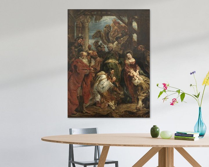 Die Anbetung der Könige, Peter Paul Rubens ArtFrame, Leinwand, Poster und mehr | Art Heroes